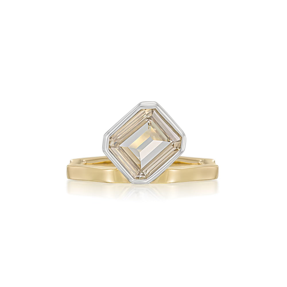 Brown Cube Diamond | Anne Baker