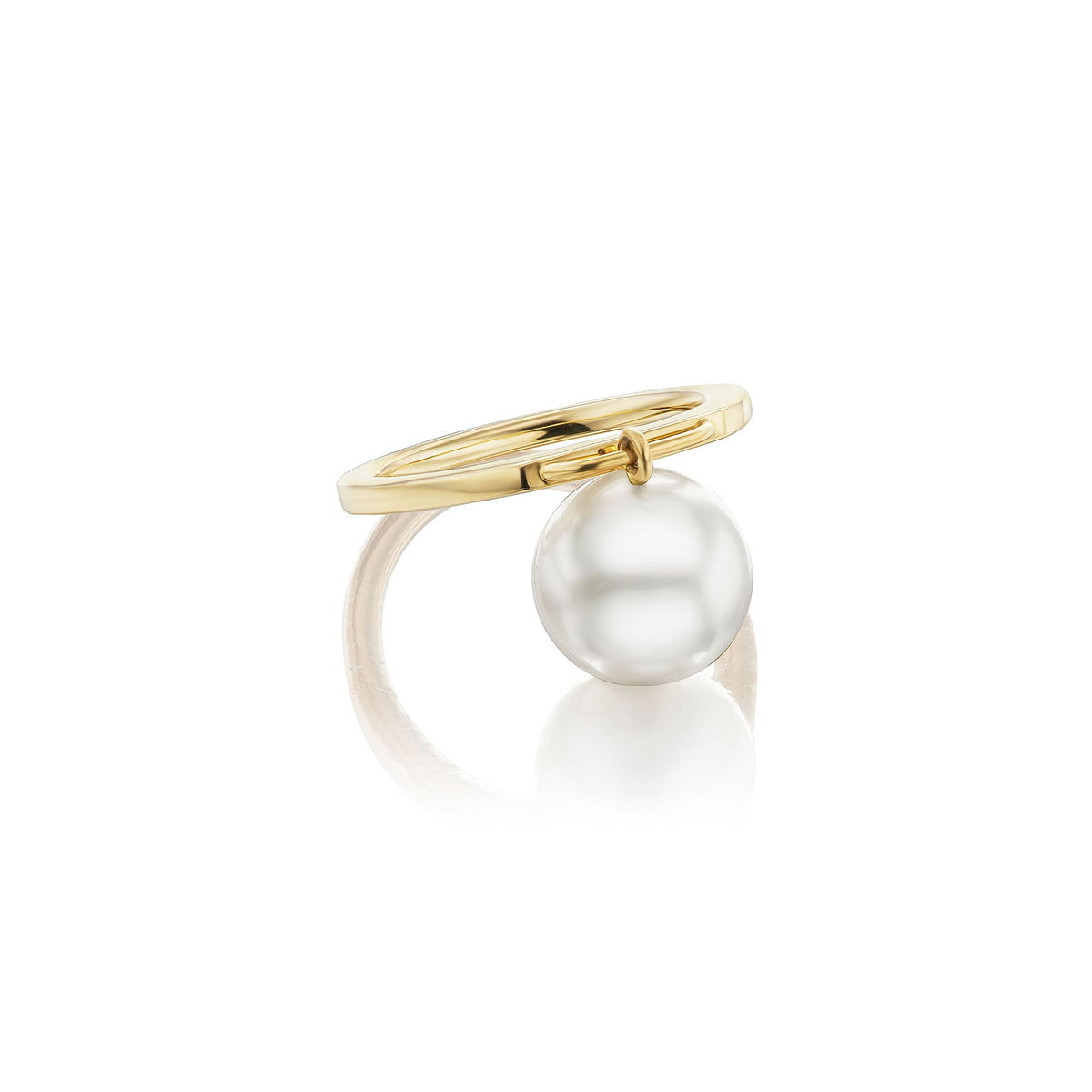 Floating Pearl Ring | Shop Online | Anne Baker